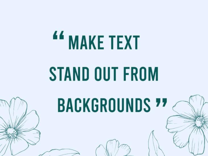 How To Make Text Stand Out And More Readable Fotor s Blog
