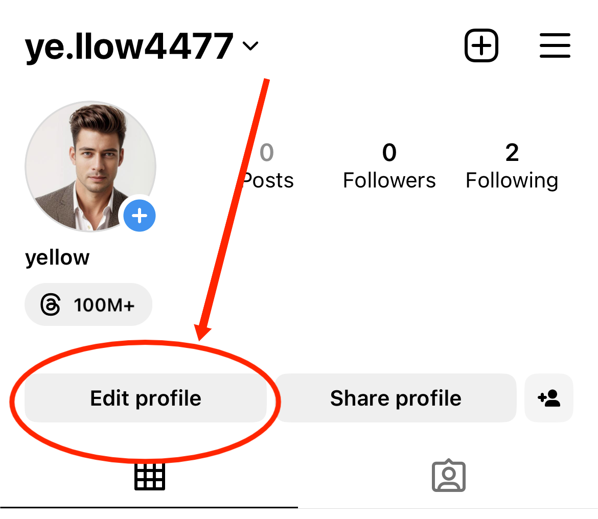 Edit Your Instagram Profile
