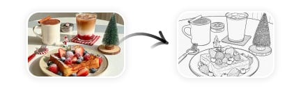 Turn Photo into Line Drawing Online for Free with AI | Fotor