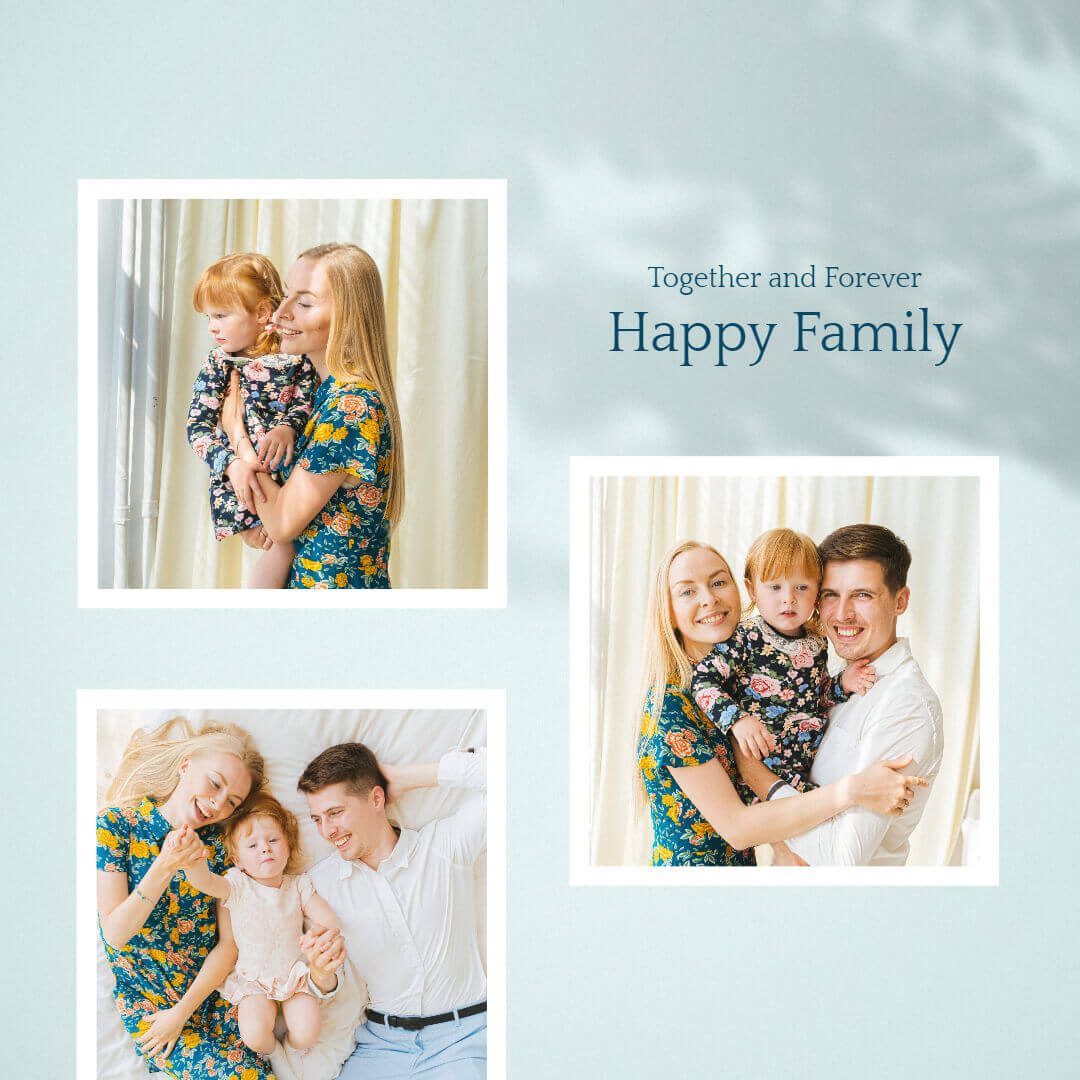 Create A Family Photo Collage Online Fotor