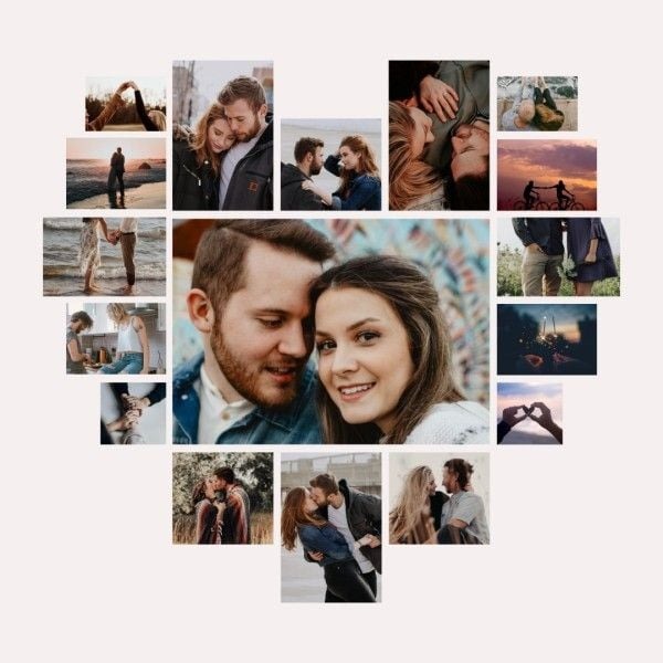 Make Valentine's Day Collage Online Free | Fotor