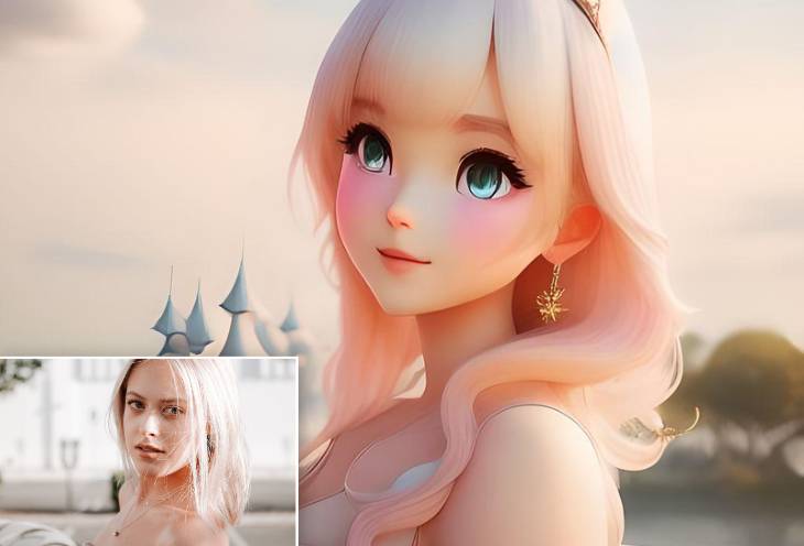 Disney Filter Convert Photo To Disney Character Online Free Fotor