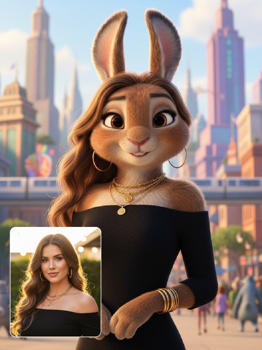 Zootopia Filter: My Zootopia Character Generator Template | Fotor