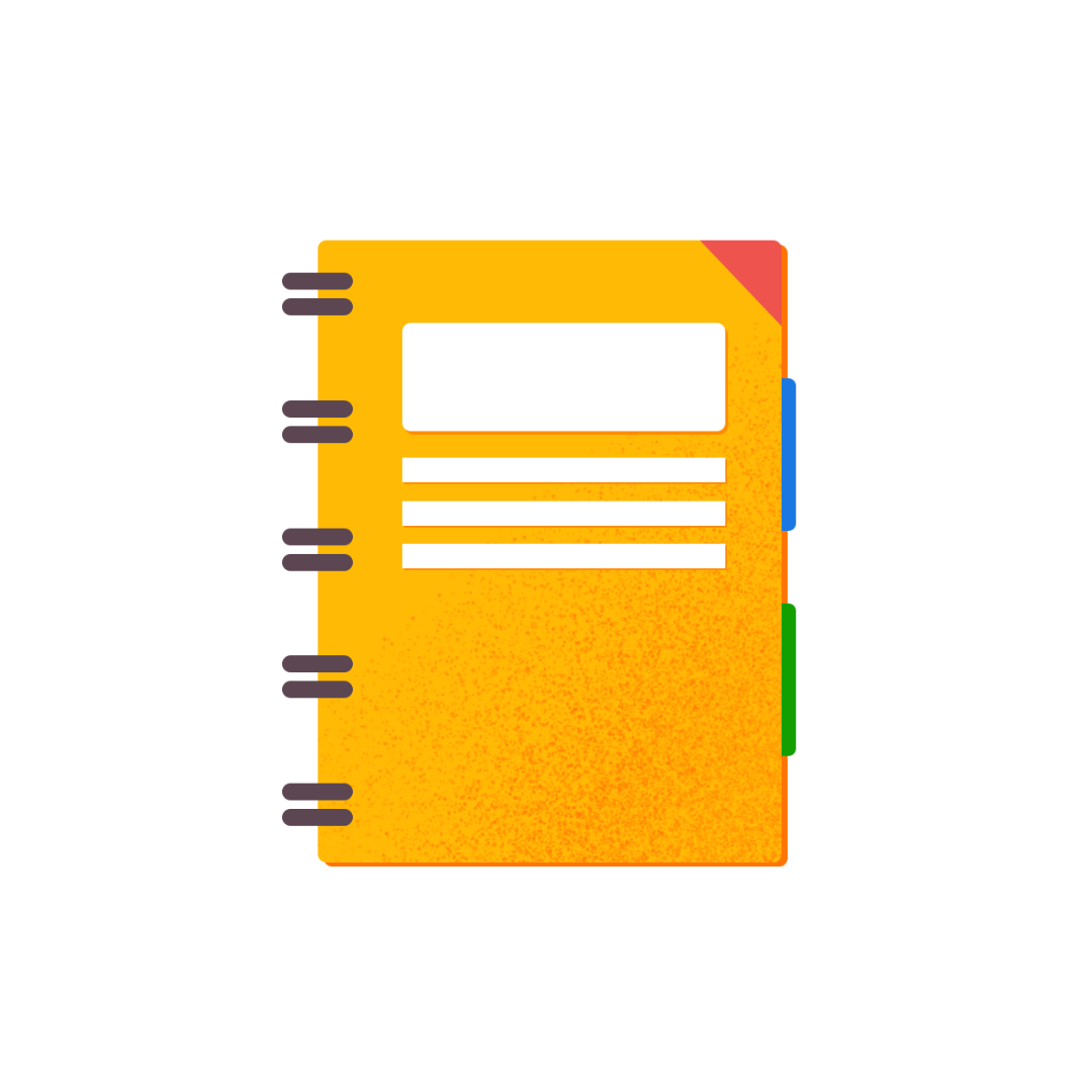 Yellow Notepad Clipart