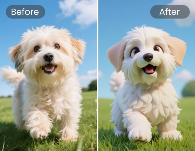 AI 2D to 3D Image Converter Online Free | Fotor