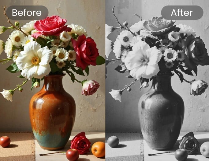 Free Online Grayscale Image Converter | Fotor