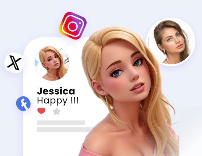 AI Barbie Box Generator: Turn Photo into Barbie Doll Box | Fotor