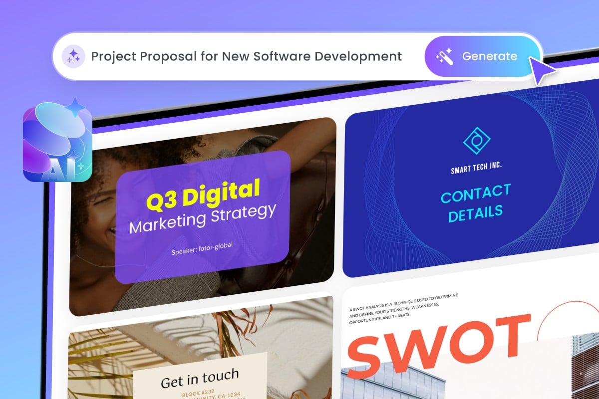 Tome AI Alternative: Create Slides in Seconds with AI | Fotor Tome AI Alternative: Create Slides in Seconds with AI | Fotor
