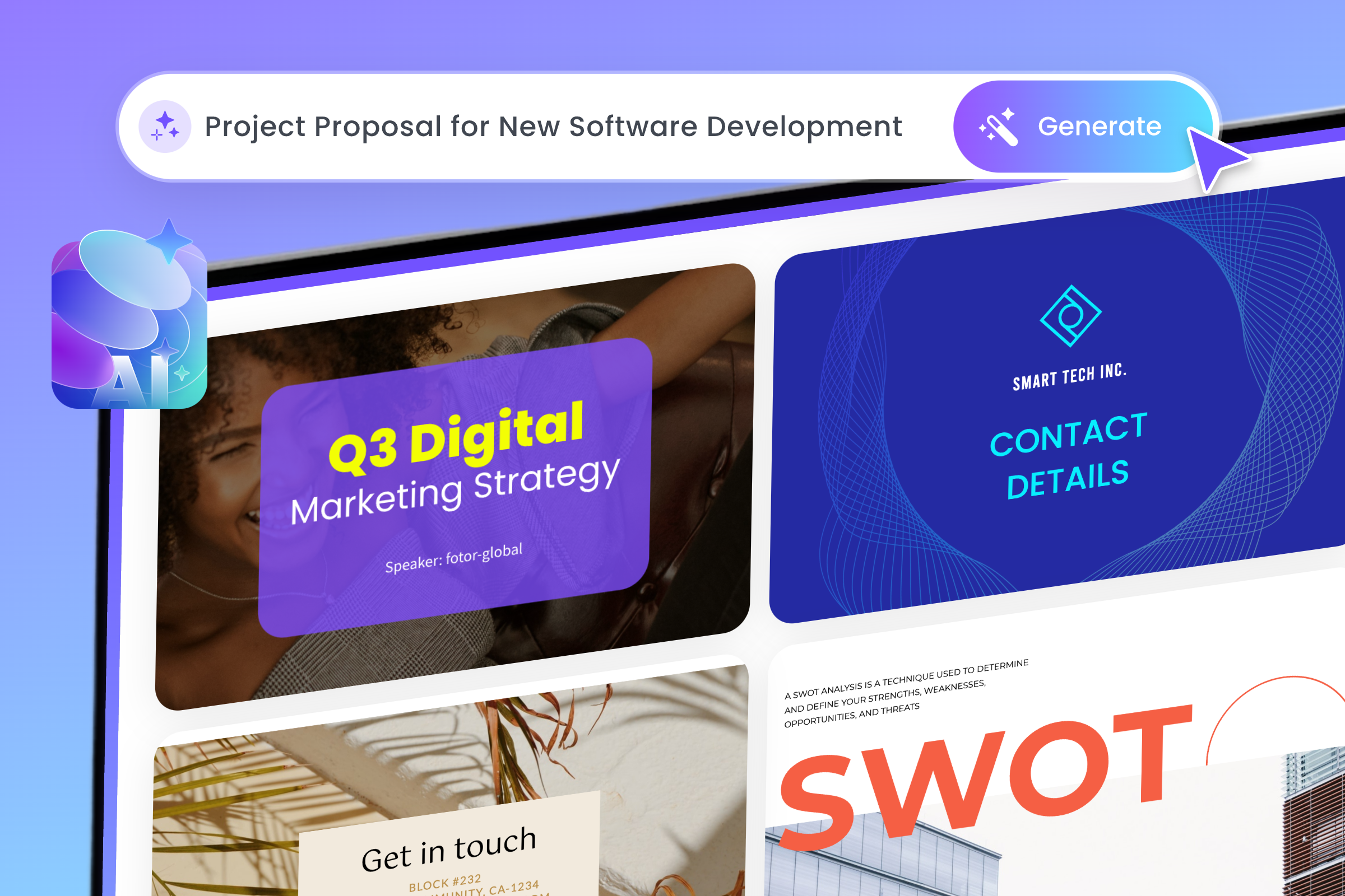 Presentations.AI Alternative: Stand Out Your Slides with AI | Fotor