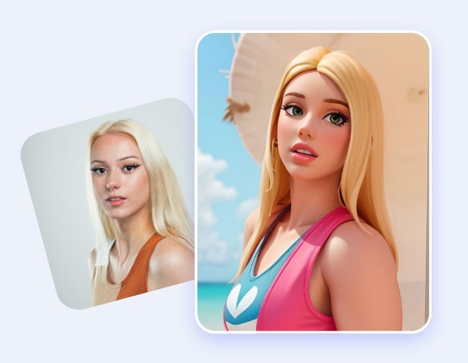 AI Barbie Box Generator: Turn Photo into Barbie Doll Box | Fotor