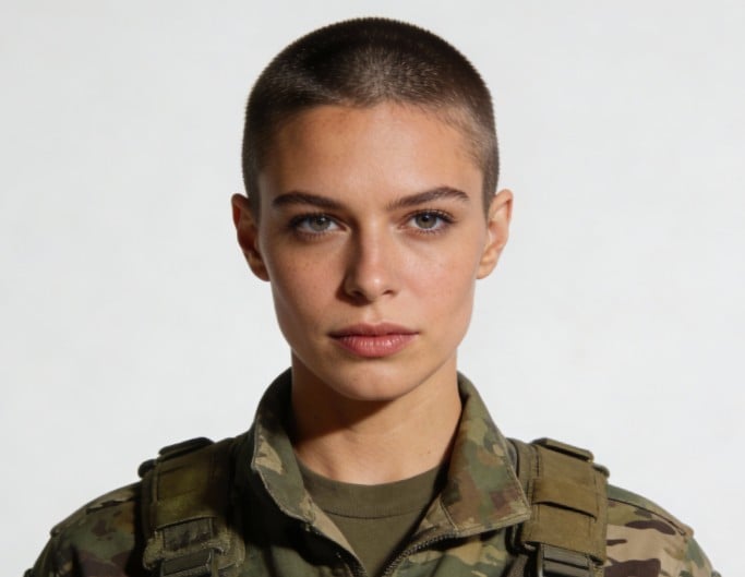 AI Buzz Cut Filter Online Free: Test Realistic Buzz Cut on My Face | Fotor