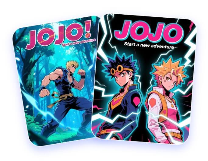 Free AI JoJo Filter: Convert Photo to JoJo Art Style Online | Fotor