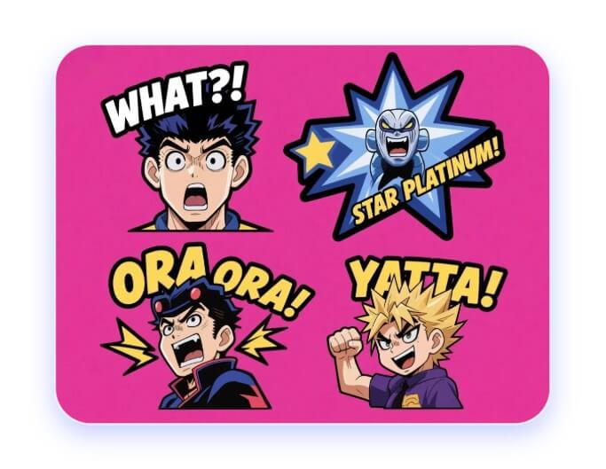 【無料】ジョジョフィルターでイラストをジョジョ風加工サイト | Fotor