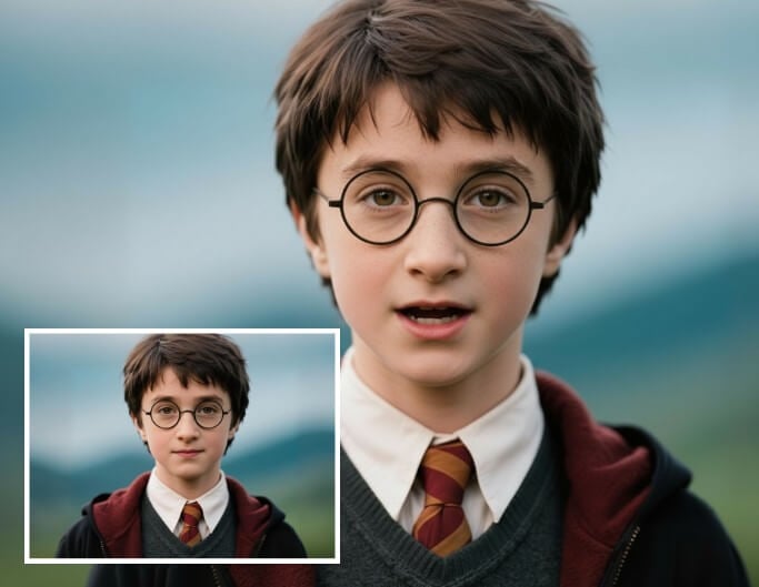 Faire parler une photo gratuitement en ligne avec l'IA | Fotor