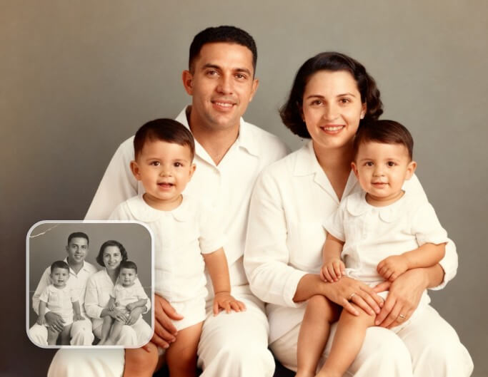 Free Online AI Family Photo Generator (From Photos & Text) | Fotor