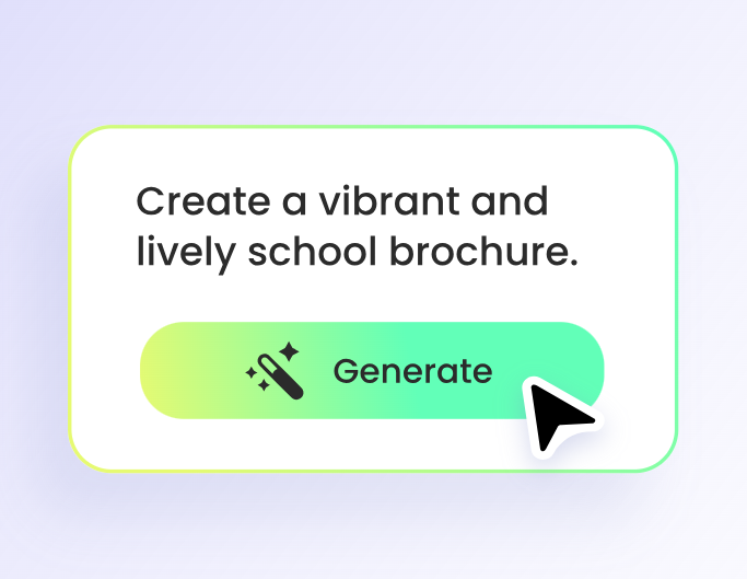 Générateur de brochure IA gratuit en ligne | Fotor