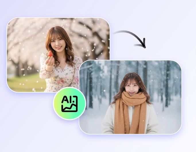 AI Snow Filter - Add Snow to Photo Online Free | Fotor