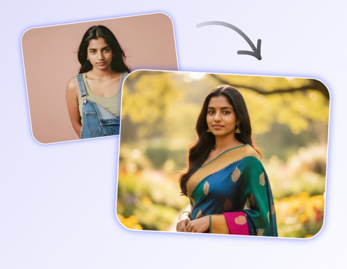 AI Saree Photo Editor Online Free: Try AI Saree Looks | Fotor