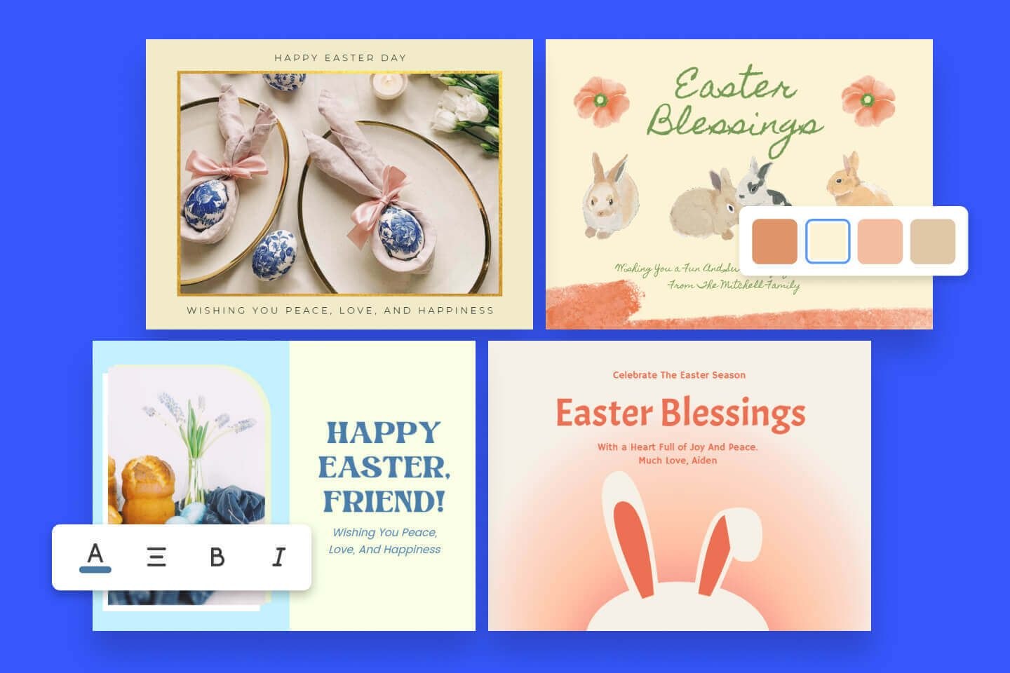 Créateur de Carte de Pâques - Créer Votre Jolie Carte de Pâques ...