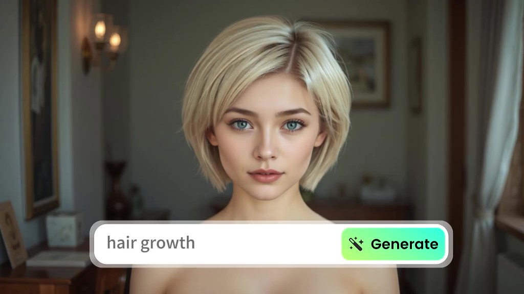 Free AI Hair Growth Online: Generate Hair Growth Videos | Fotor