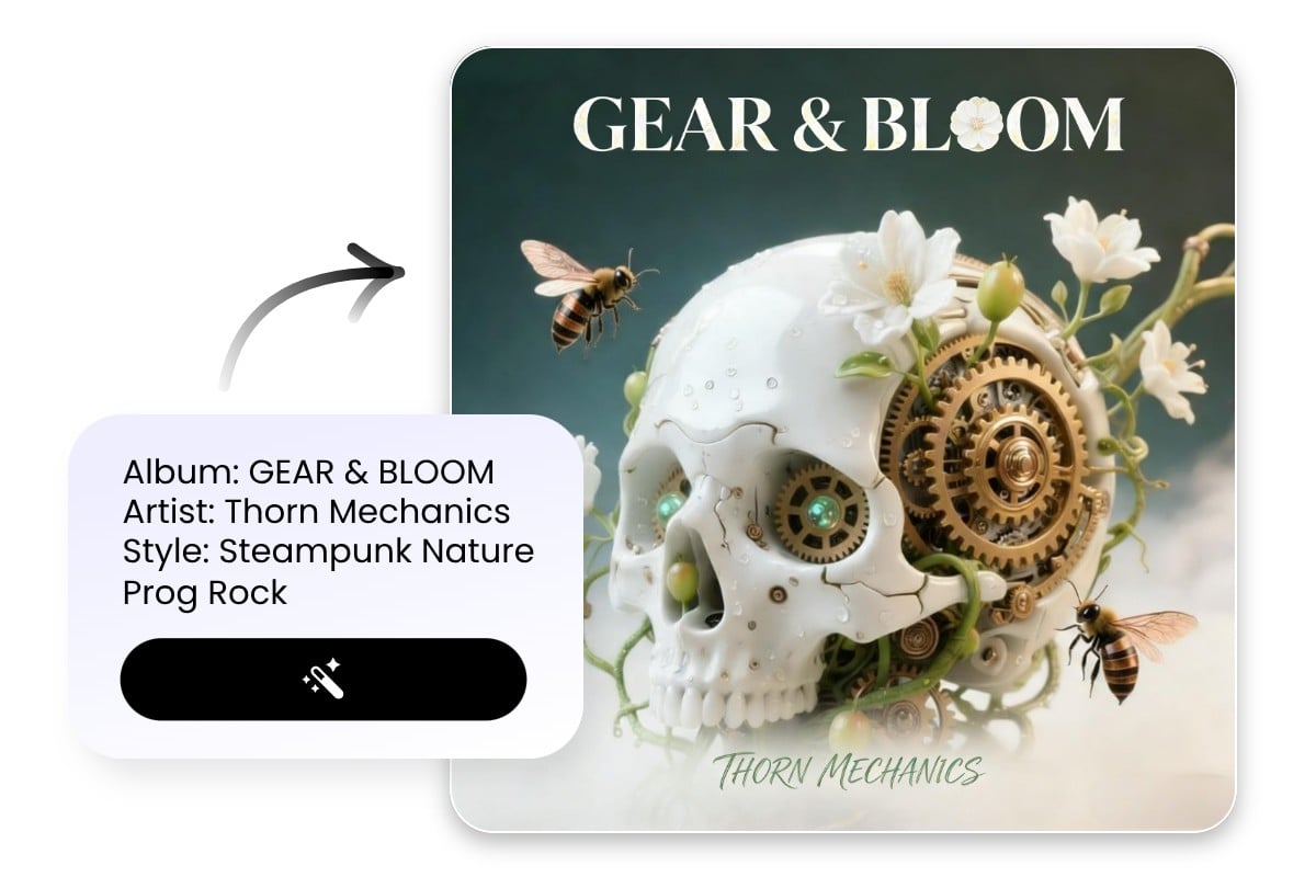 AI Album Cover Generator: Make Album Cover Art for Your Music | Fotor