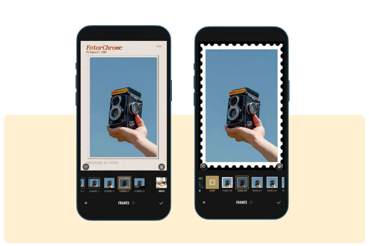 Add Border To Photo Online Free Borders For Pictures Fotor