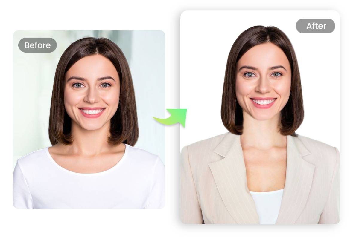 Passport Photo Maker: Create Professional Passport Photo Online | Fotor