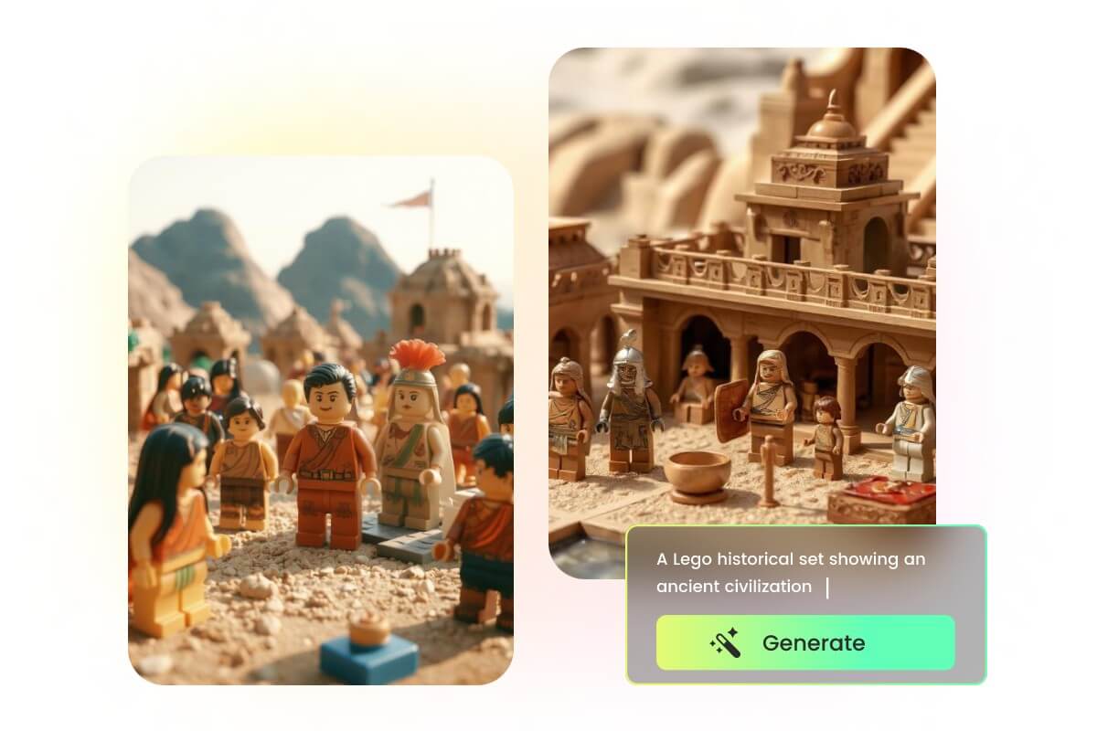 Free AI Lego Generator - Make Your Own Lego Set & Figure | Fotor