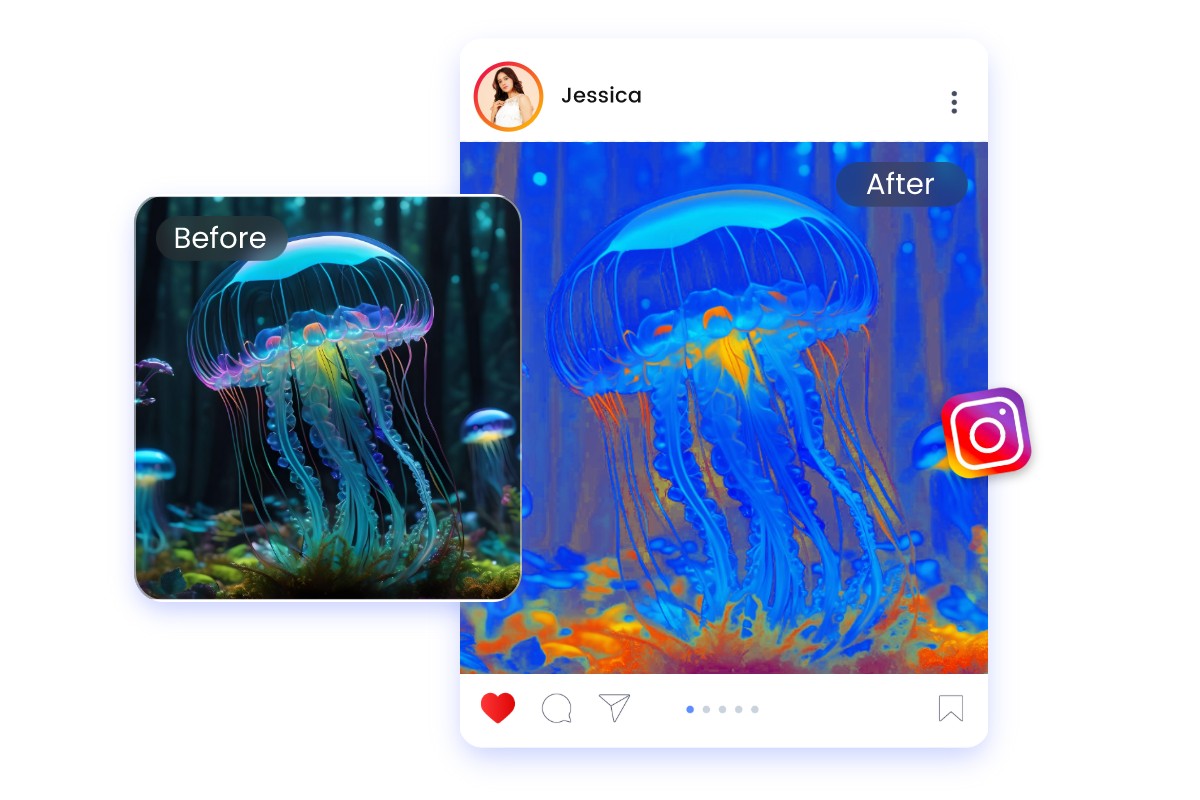 Add Thermal Filter to Photos with Thermal Art Creator | Fotor