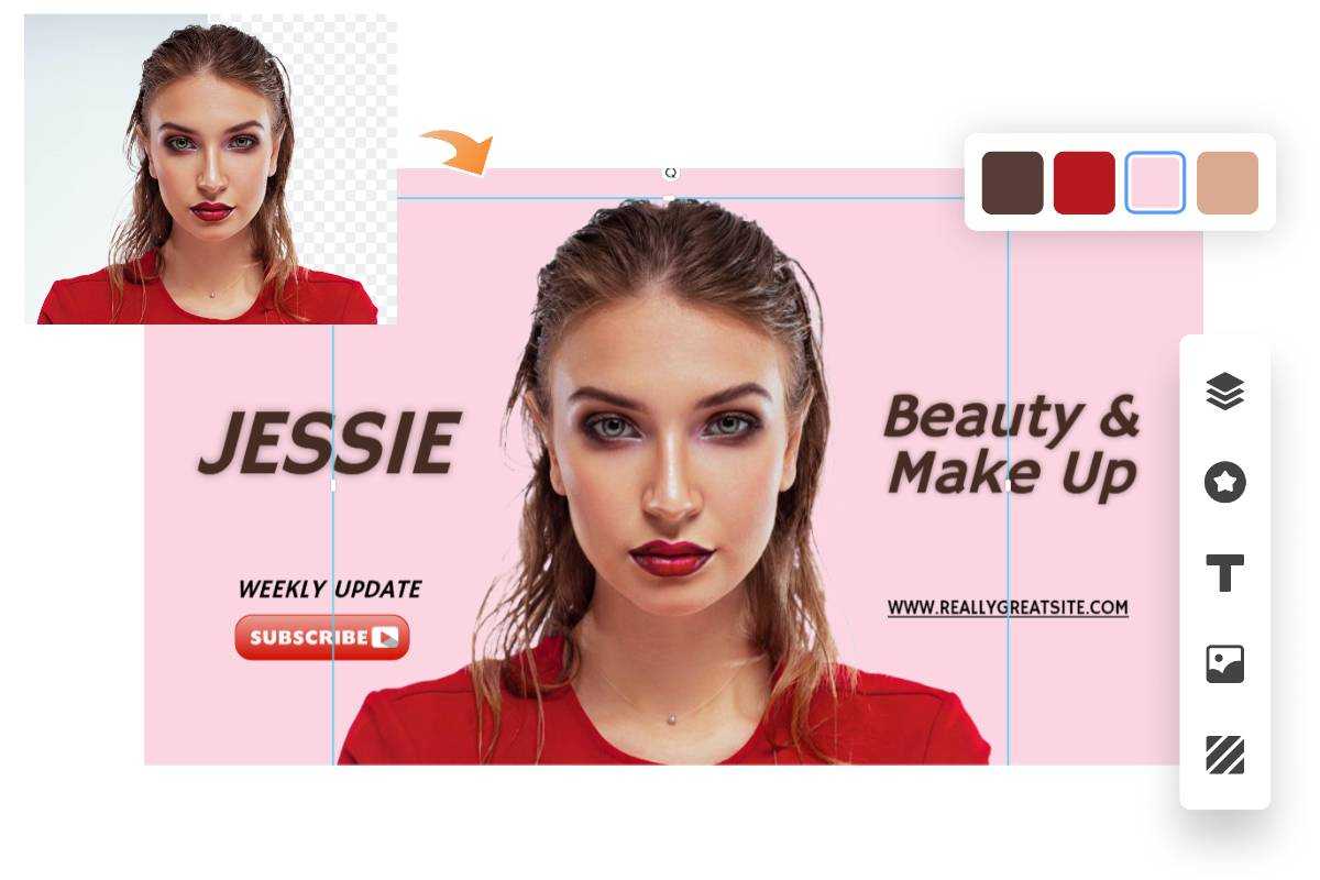 Makeup Youtube Banner 2048 Pixels