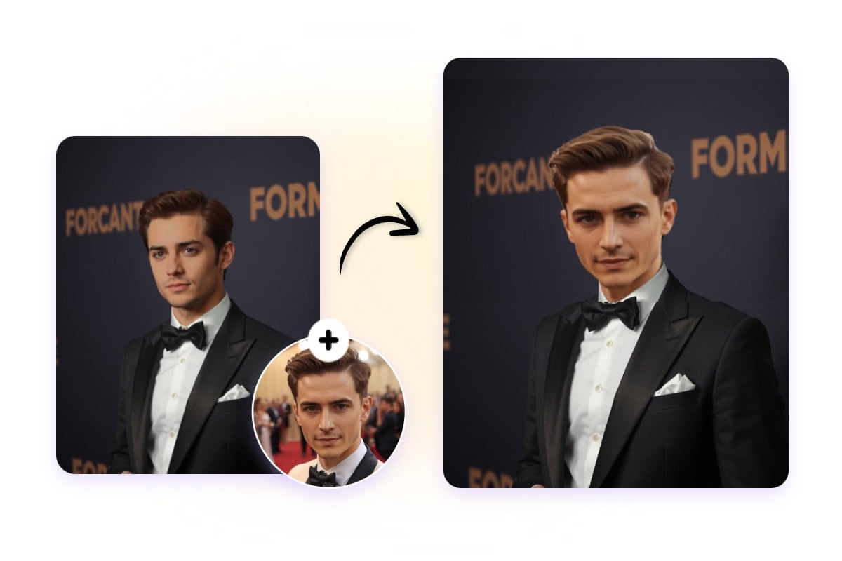 Gesicht ausschneiden online & kostenlos | Fotor