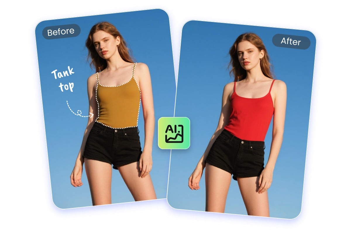 AI Clothes Color Changer: Recolor Outfits Online for Free | Fotor