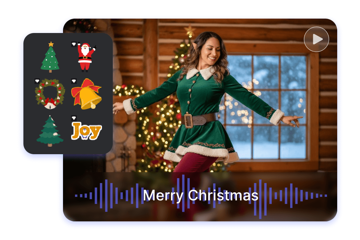 Elf Yourself Online with Free Elf Video Maker | Fotor