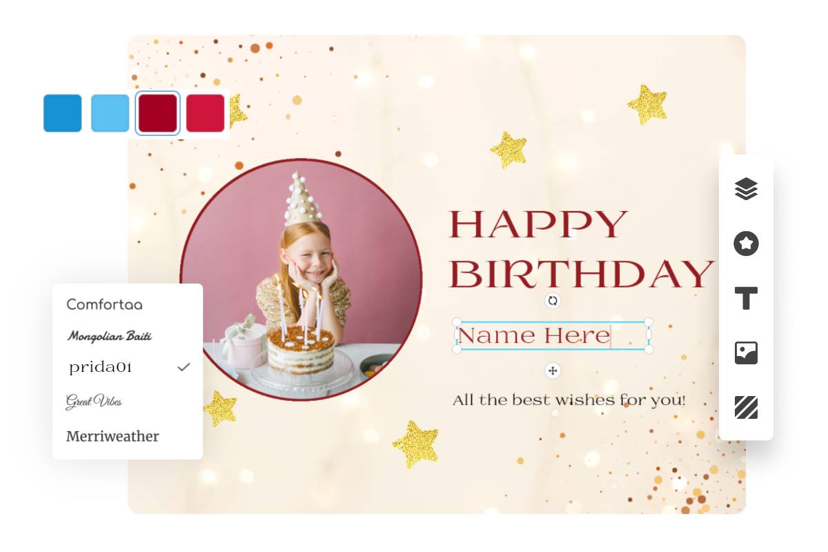 Happy Birthday Add Name