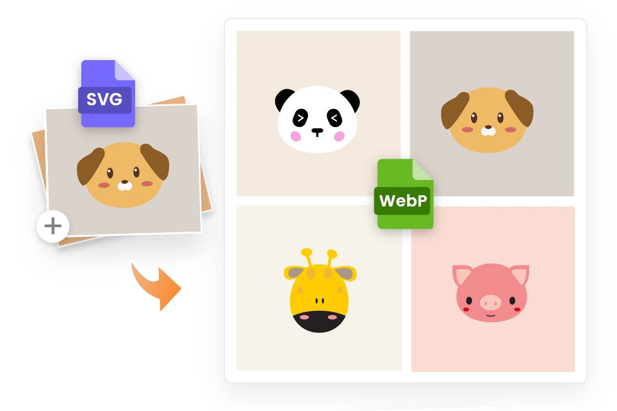 SVG to WebP Converter Online ( Fast & Free) | Fotor SVG to WebP Converter Online ( Fast & Free) | Fotor
