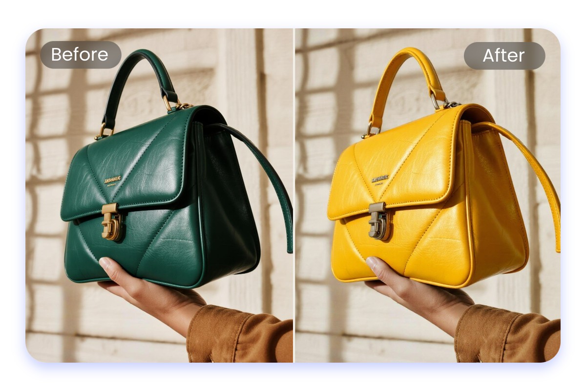 Replace Color in Image Online for Free: AI Color Replacer | Fotor
