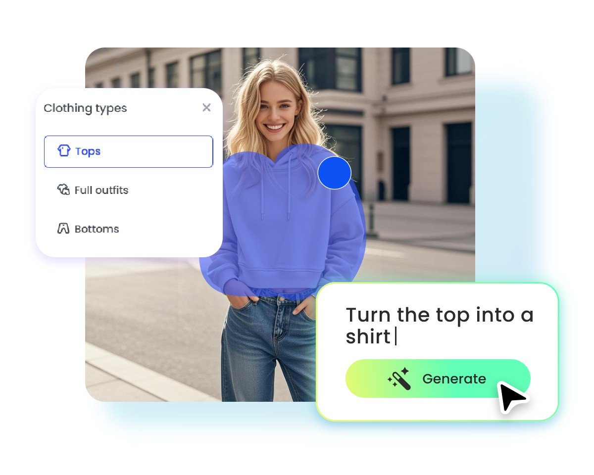 IA para quitar ropa online gratis: quita y cambia ropa fácilmente | Fotor