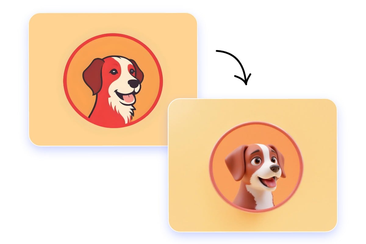AI 2D to 3D Image Converter Online Free | Fotor