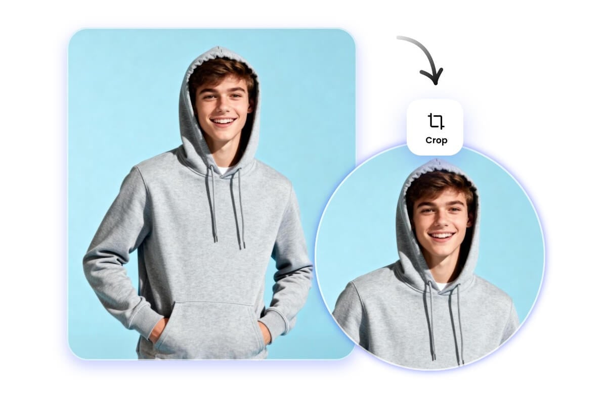 Circle Crop Image - Crop Image in Circle Online Free | Fotor