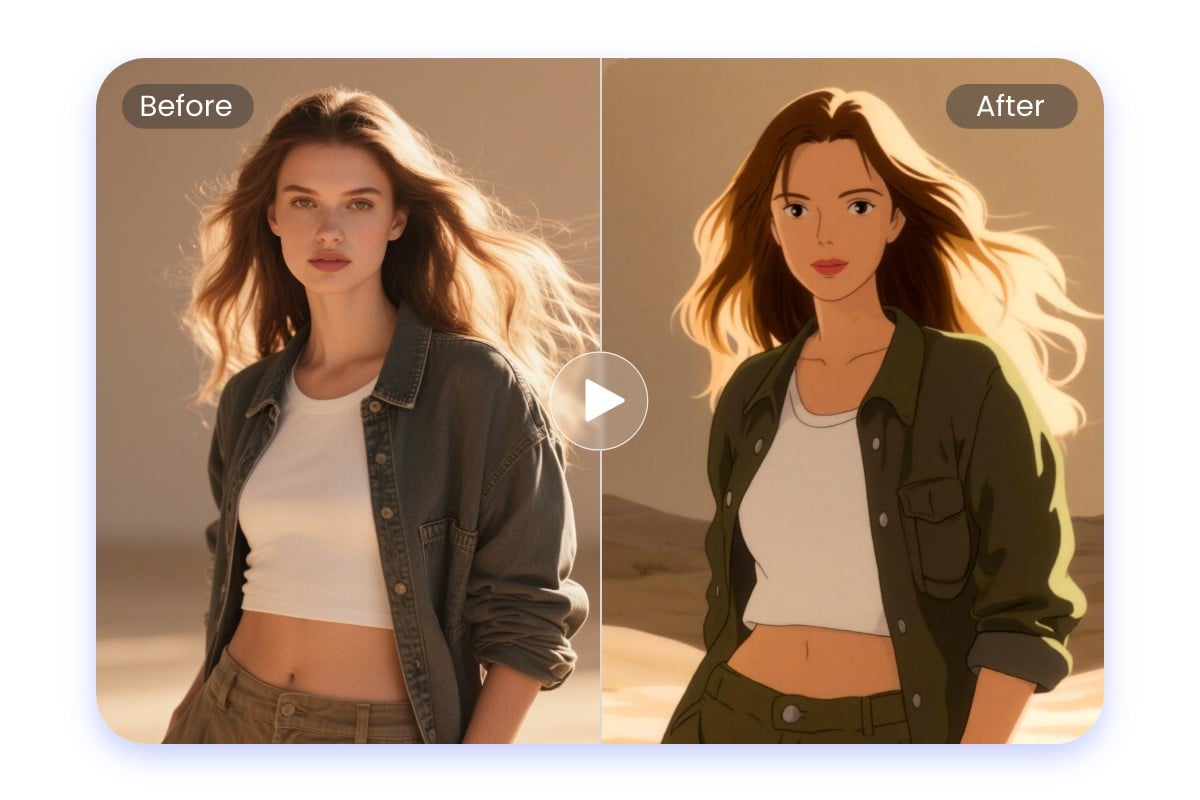 Video to Video AI Generator - Make Video Style Transfer Online | Fotor