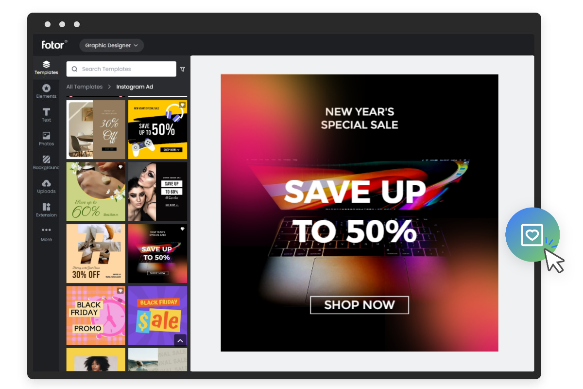 Ad Maker Online: Free Ad templates & Video Ads to Get Clicks| Fotor