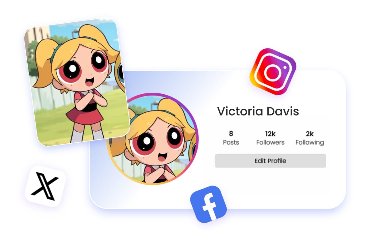 Online Powerpuff Yourself App: Turn Yourself into a Powerpuff Girl | Fotor