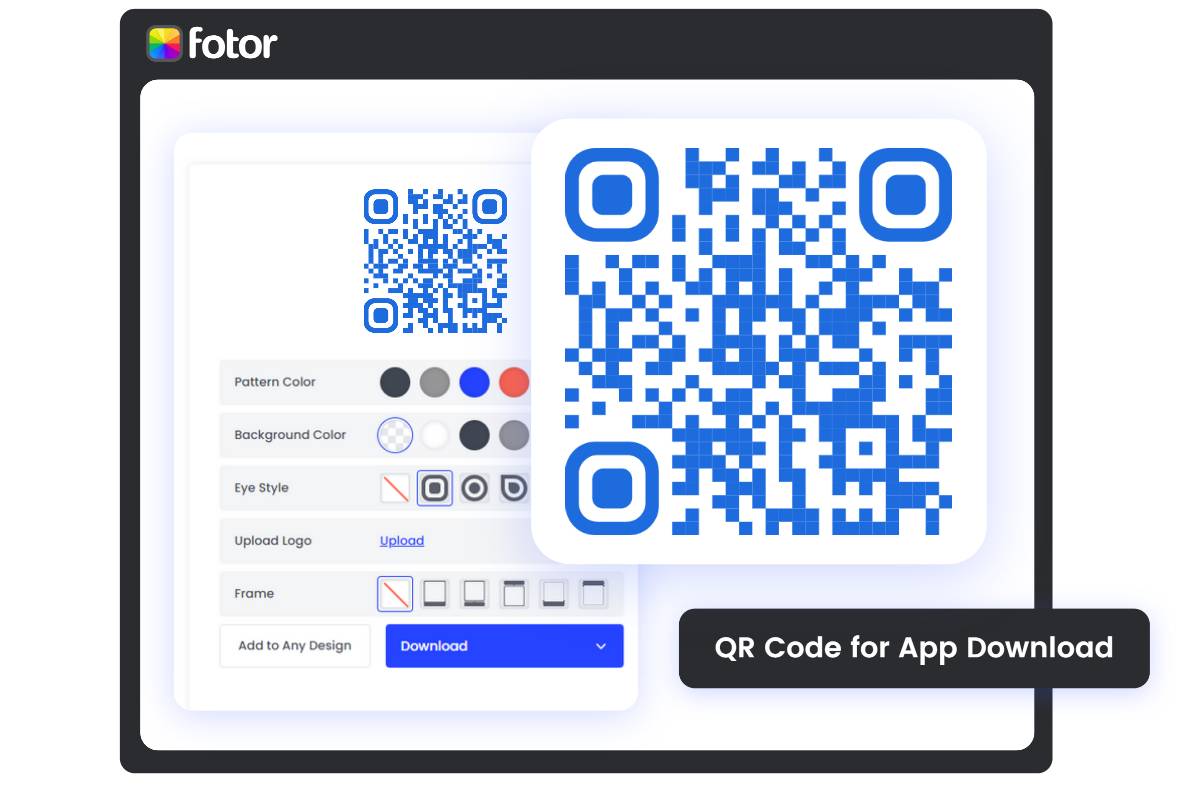 Create QR Code for App Download Online for Free | Fotor