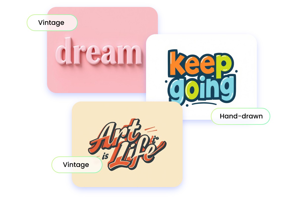 Free AI Word Art Generator: Text to Word Art Online | Fotor