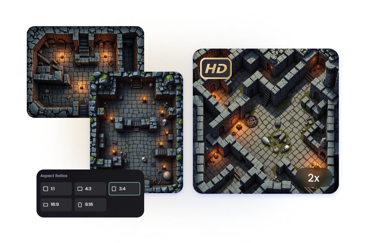 DnD Map Generator AI Online Free - Create Stunning DnD Maps Instantly | Fotor