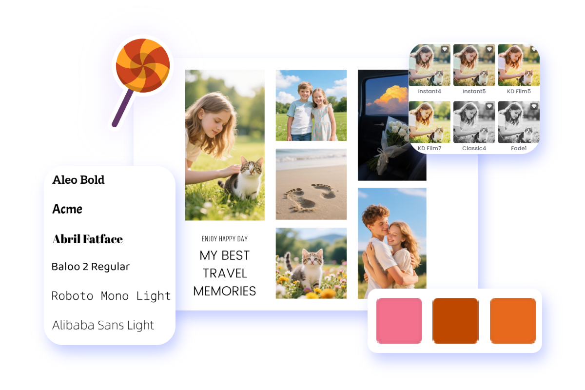 Photo Grid Maker Online for Free | Fotor