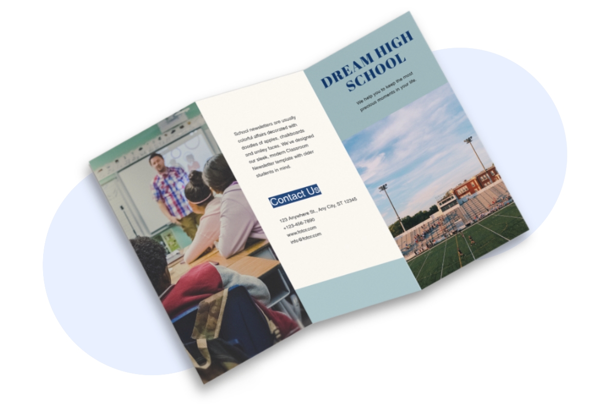 Pamphlet Maker Create Pamphlets Online With Pamphlet Templates Fotor