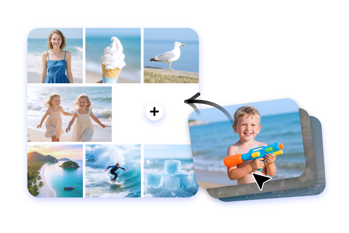 Photo Grid Maker Online for Free | Fotor