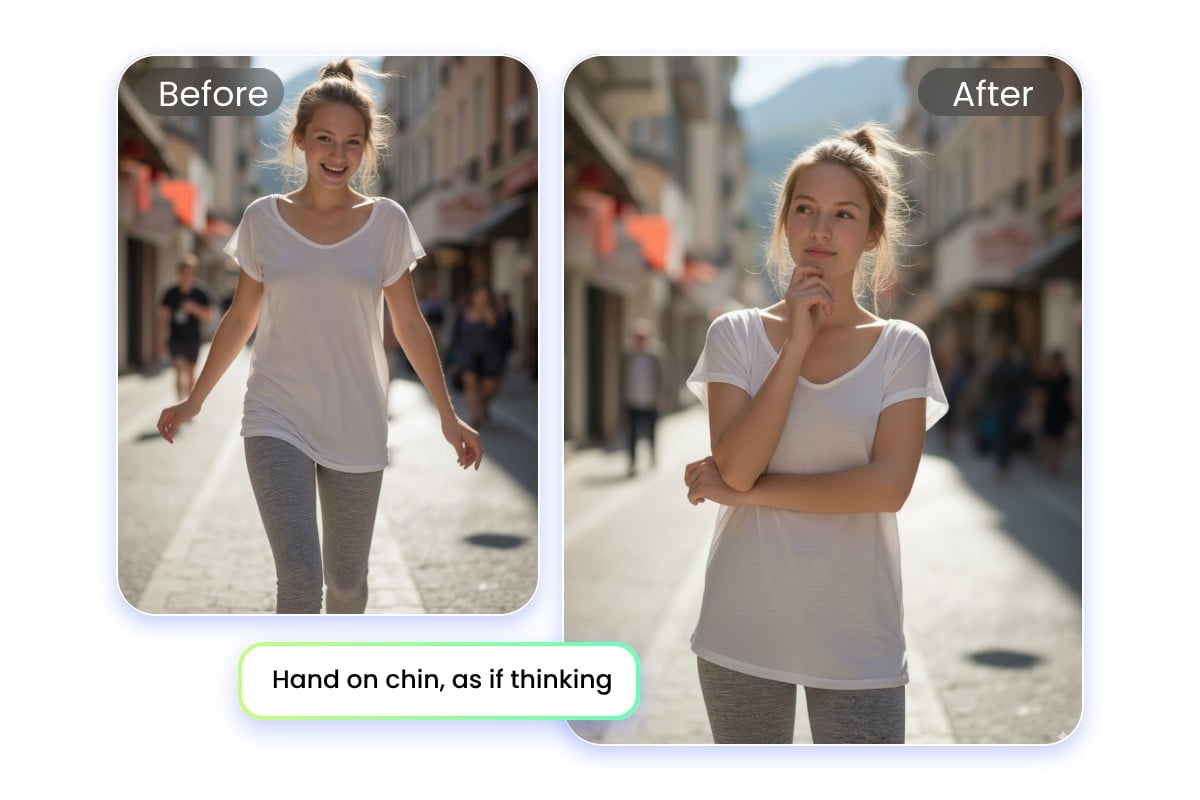 Change Image Pose – AI Pose Generator & Pose Changer Free | Fotor