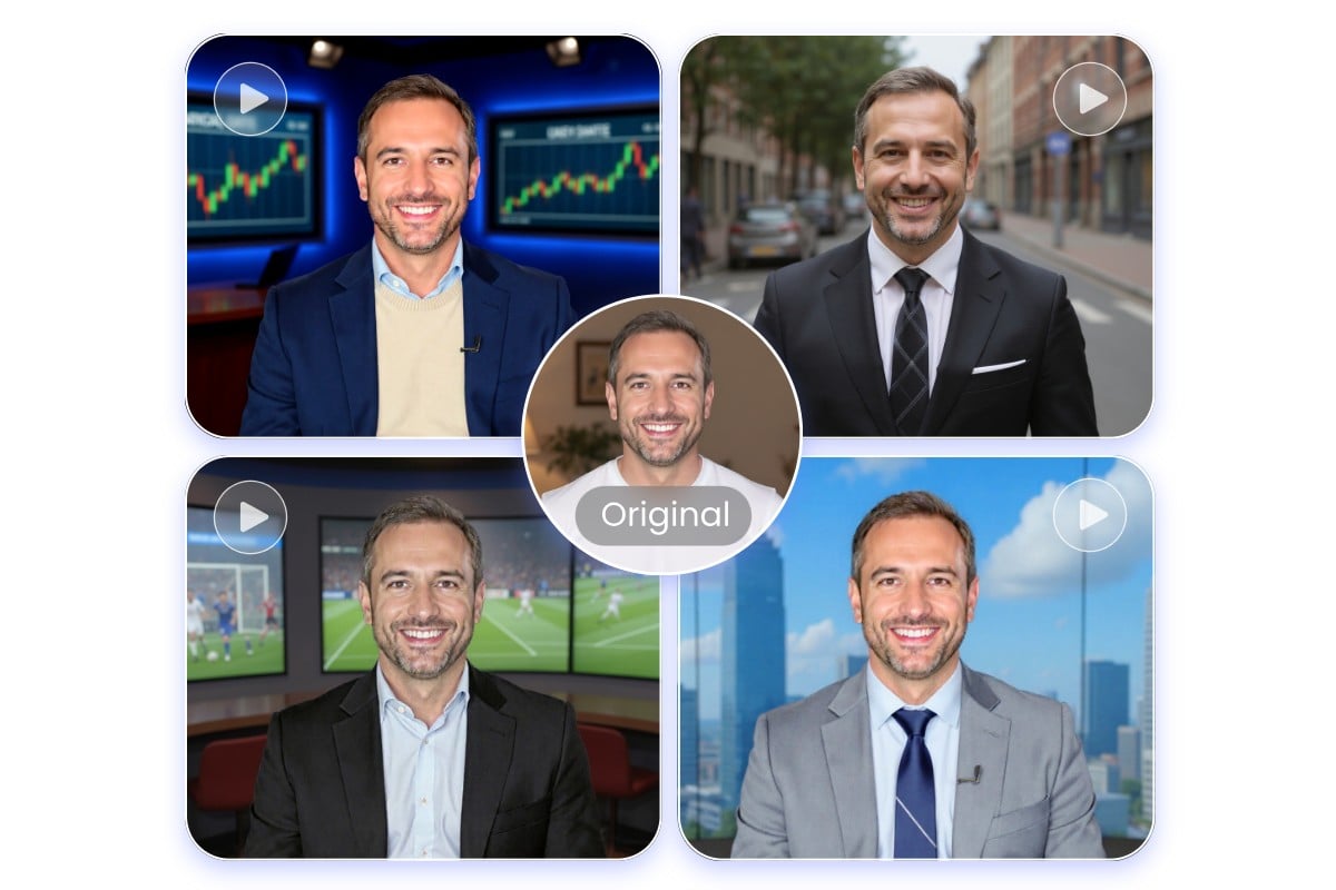 AI News Anchor Generator – Make AI News Reporter Video Online | Fotor